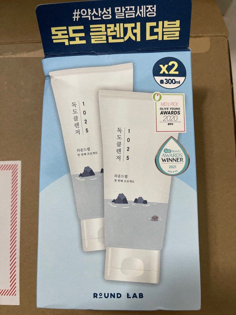 Round Lab 1025 Dokdo Facial Cleanser 150ml, Beauty & Personal Care ...