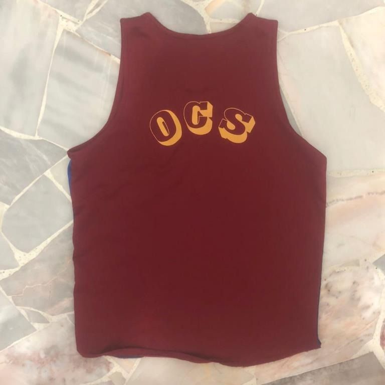 SAF Army OCS Officer Cadet School PT Kit Running Singlet/Vest (Vintage ...