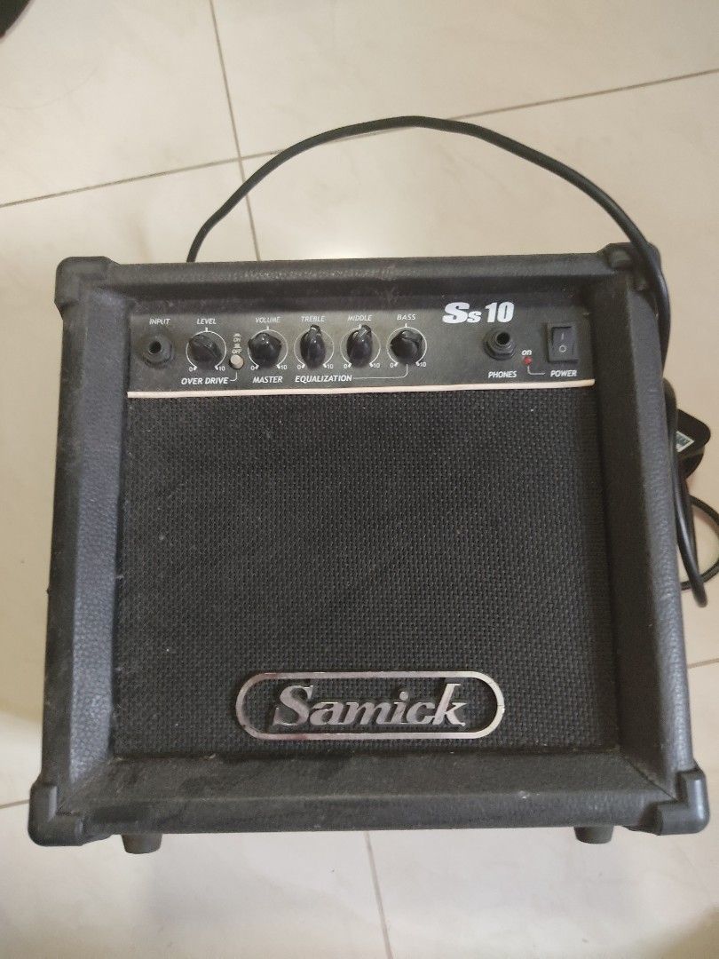 Samick Guitar Amplifier SS10, Hobbies & Toys, Music & Media, Music ...