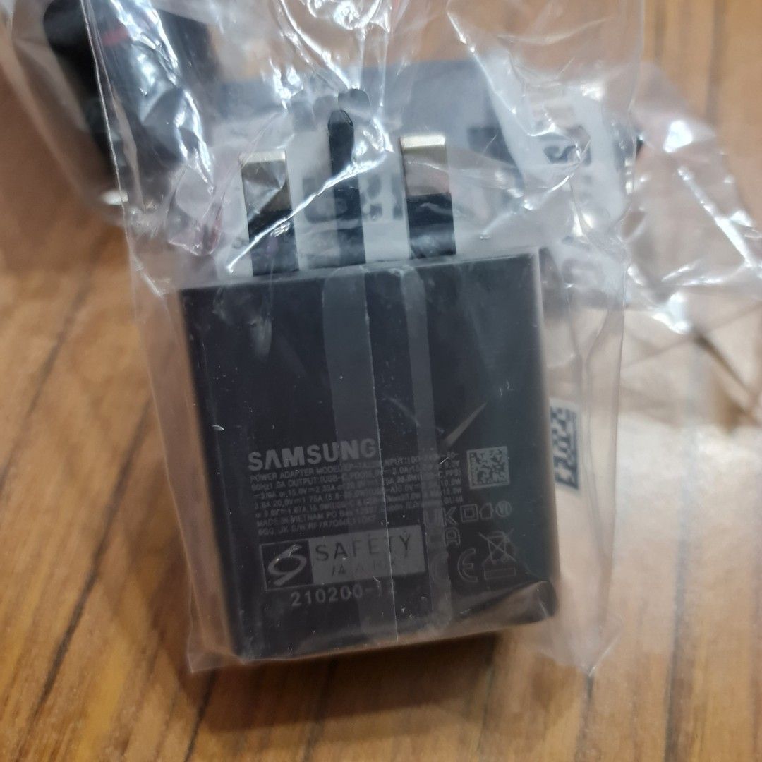 Samsung 45W 25W 35W Duo USB-C PD Super Fast Charging Type-C Adapter ...
