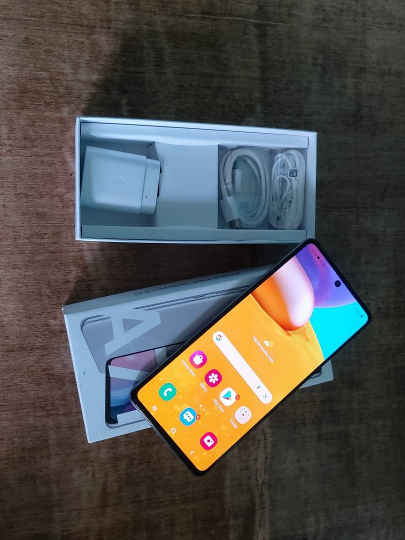 Samsung Galaxy A71 128GB 8GB Dual Sim NTC Snapdragon Complete set box ...