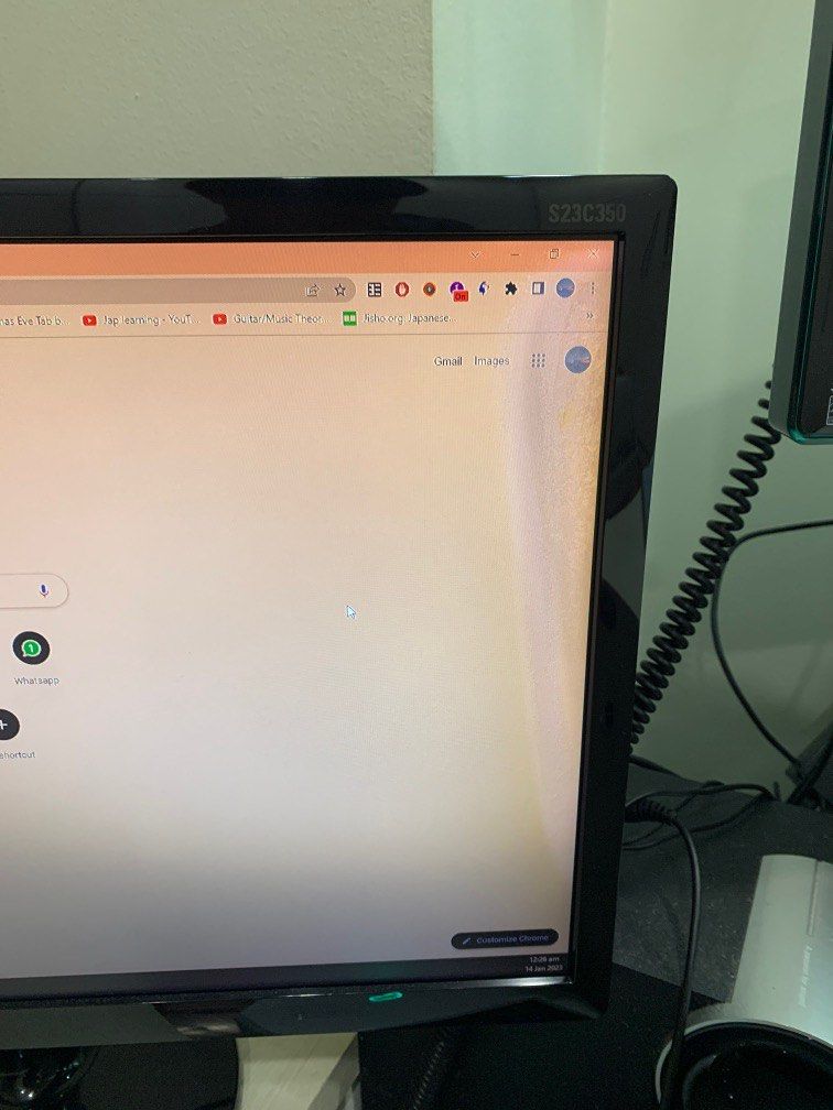 Samsung Monitor 23 inch S23C350, Computers & Tech, Parts & Accessories ...