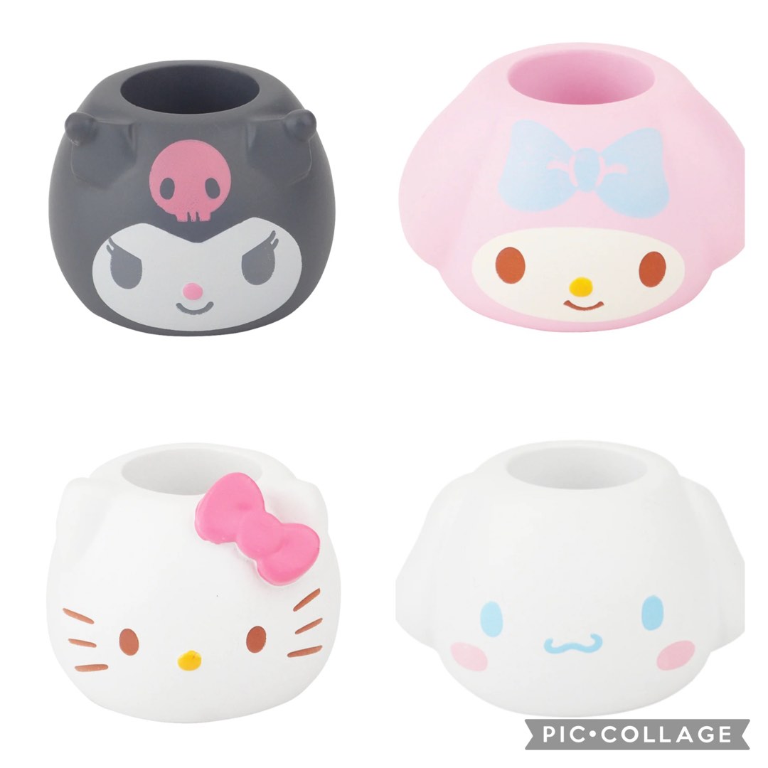 Sanrio Character Ceramic Toothbrush Stand, Furniture & Home Living ...