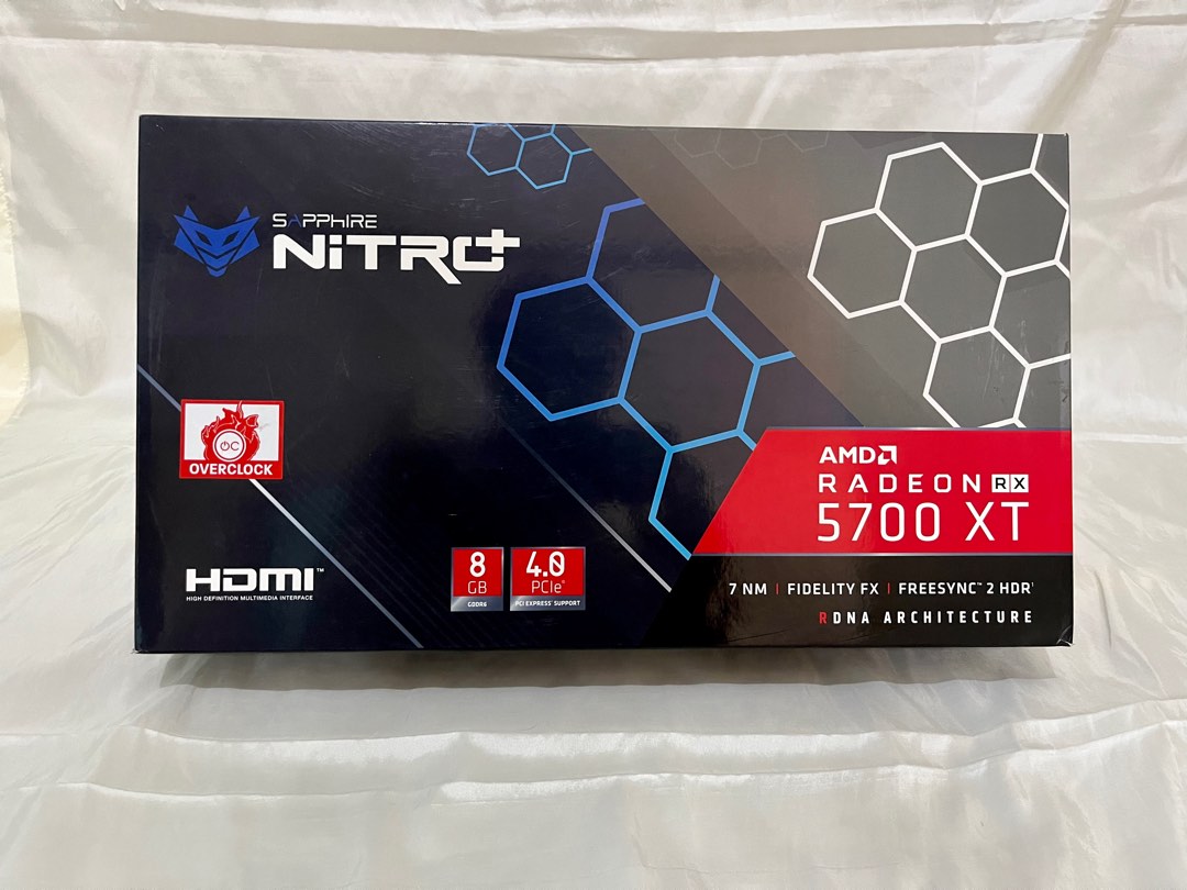 Sapphire Nitro RX 5700 xt, Computers & Tech, Parts & Accessories ...