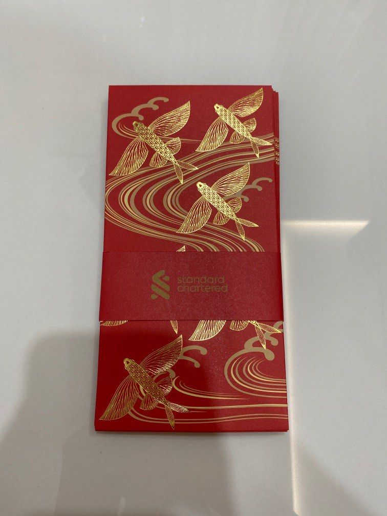 SCB 2023 Standard chartered red packets, Hobbies & Toys, Stationery ...