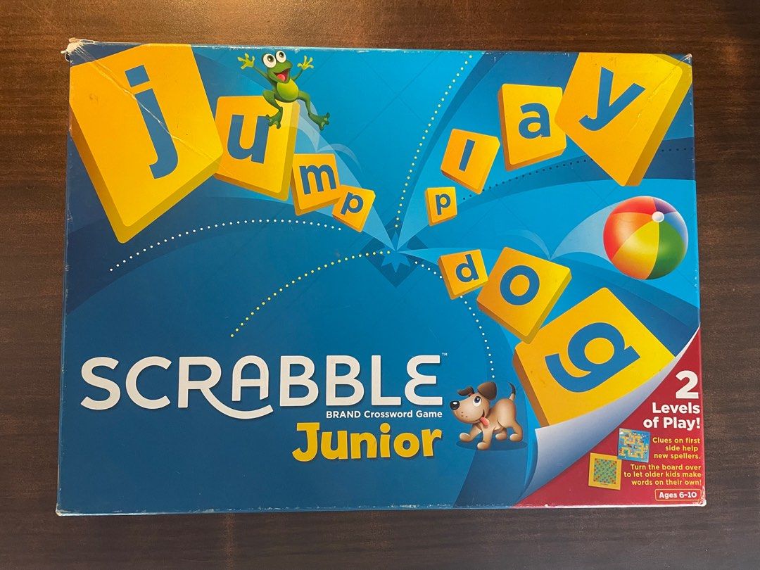 Scrabble Junior, Hobbies & Toys, Toys & Games on Carousell