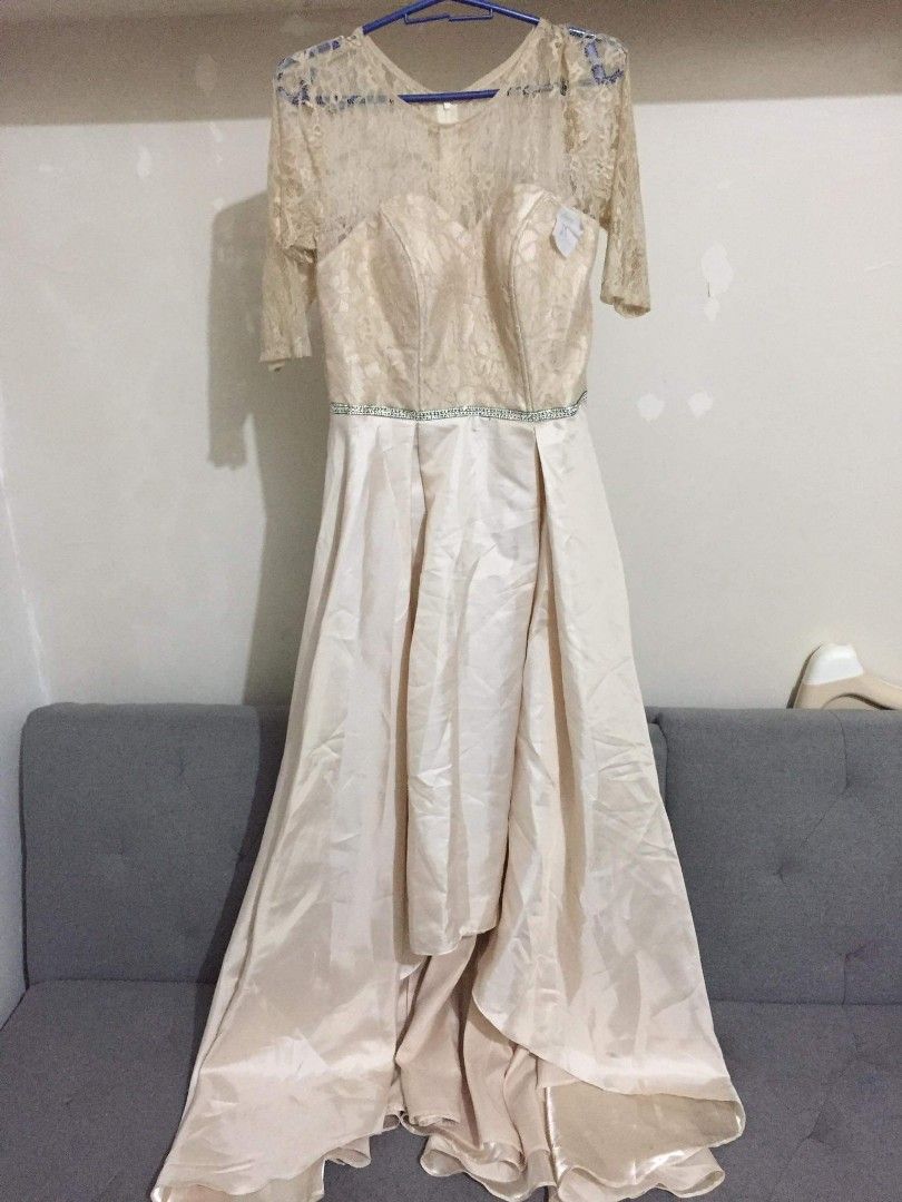 See Through Formal Gown, Women's Fashion, Dresses & Sets, Evening ...