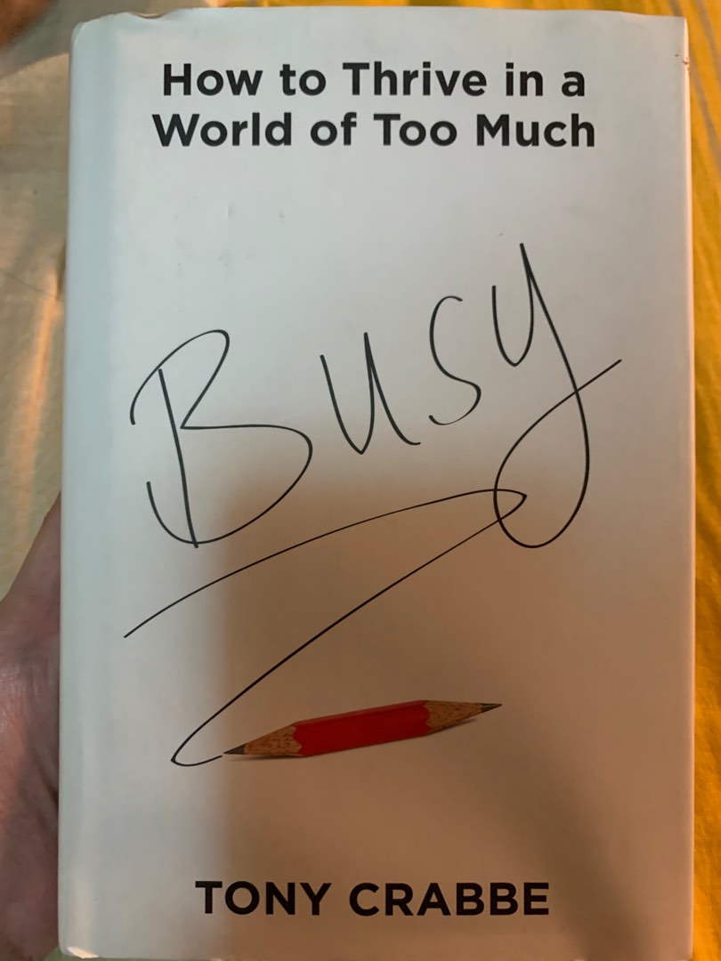 Self help: How to thrive in a world of too much Busy, Hobbies & Toys ...