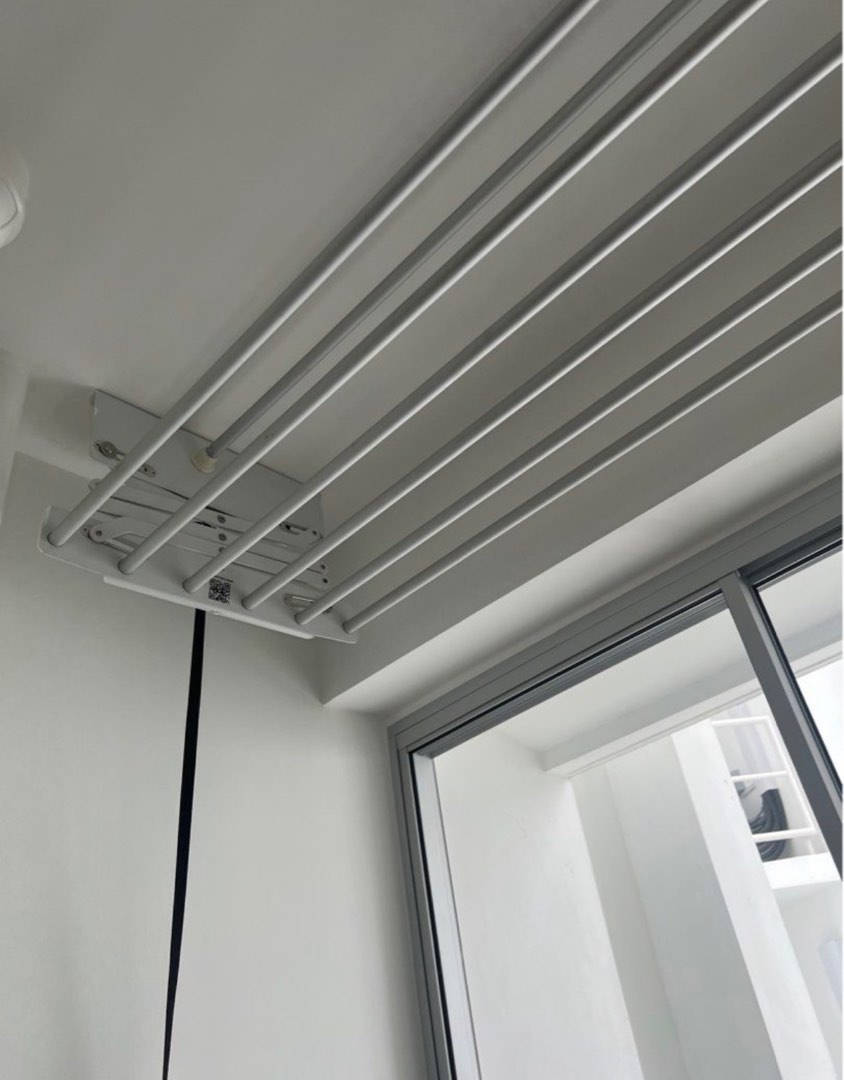 SELLING BTO LAUNDRY RACK, Furniture & Home Living, Home Improvement ...