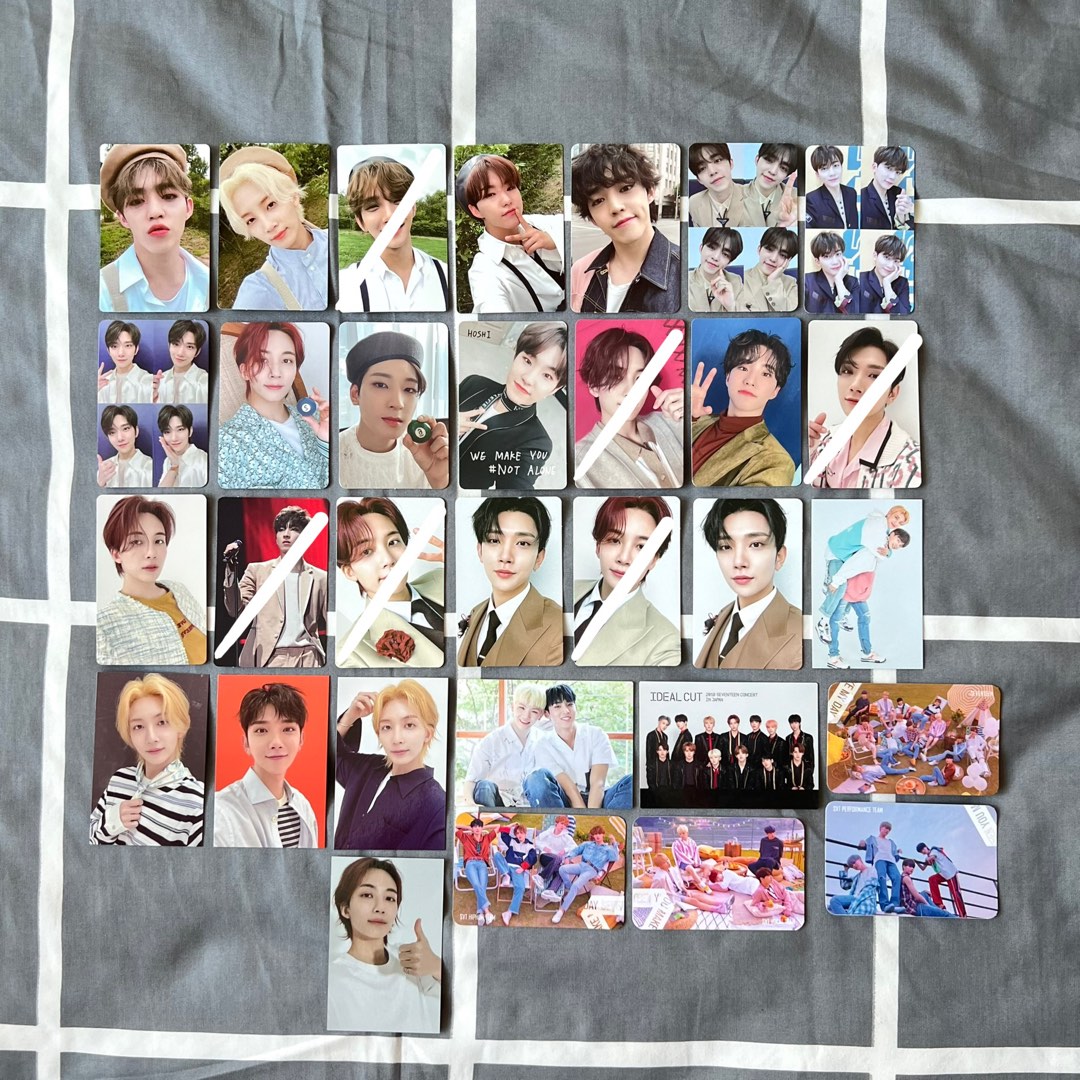 Seventeen Photocards | Pendant An Ode Grid DVD Henggarae Caratland Your Choice Lucky Draw Joshua ...