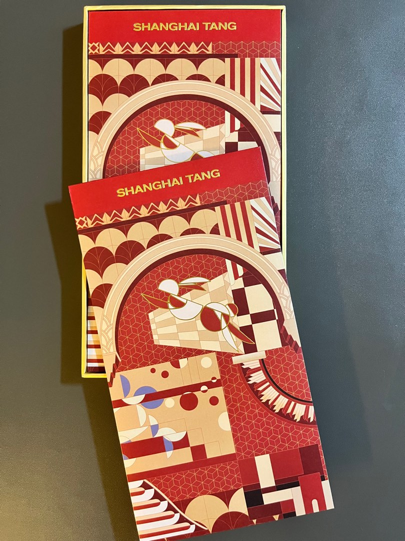 Shanghai Tang CNY red packets (Pack of 6 huge red packet) - 2023 design ...
