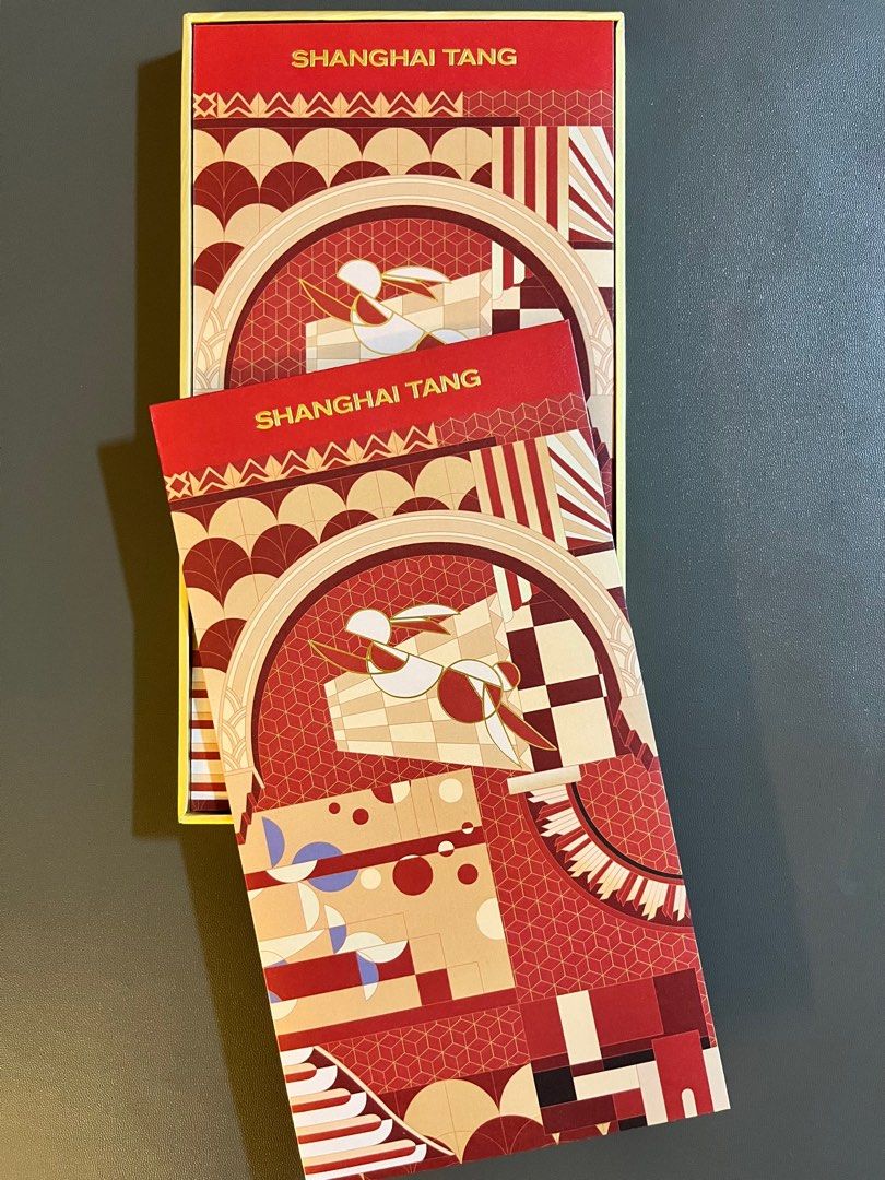 Shanghai Tang CNY red packets (Pack of 6 huge red packet) - 2023 design ...