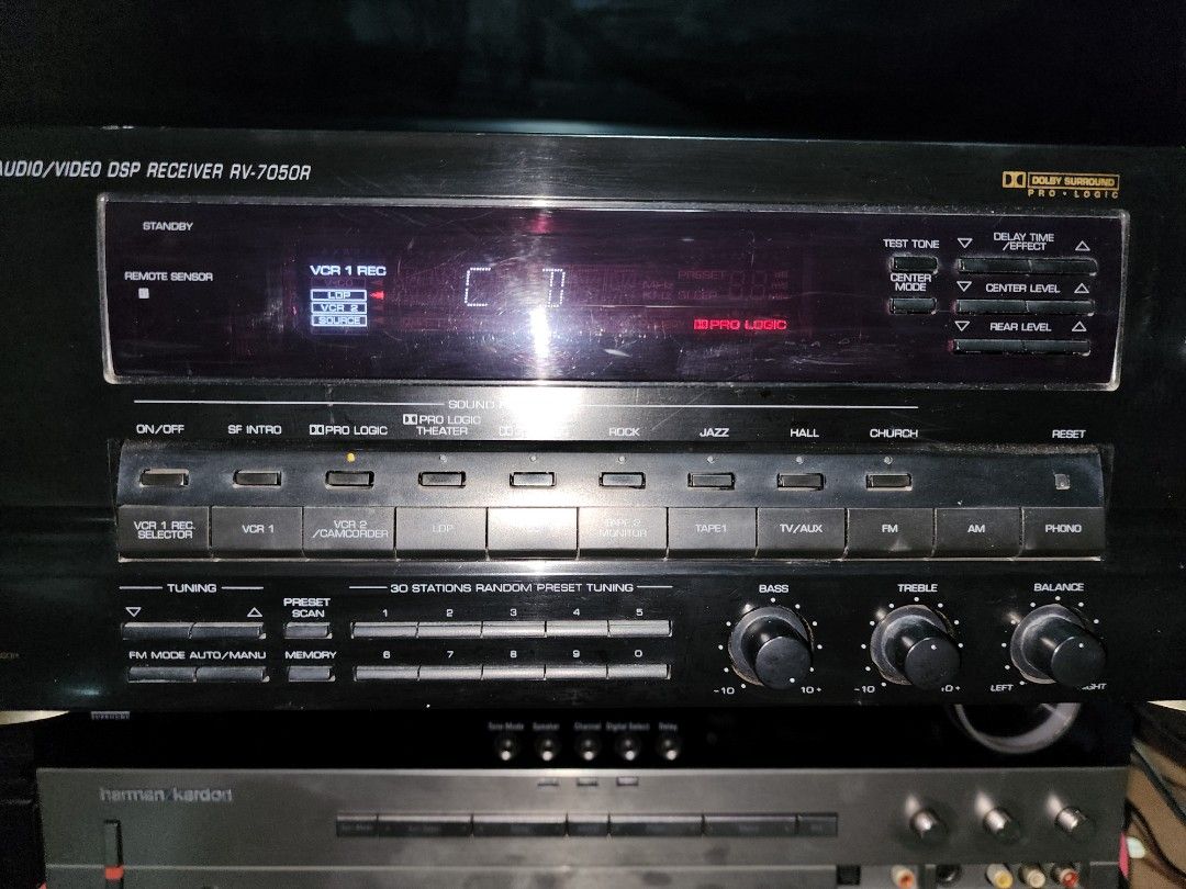 Sherwood RV-7050R Reciever / Amplifier 1996, Audio, Soundbars, Speakers ...