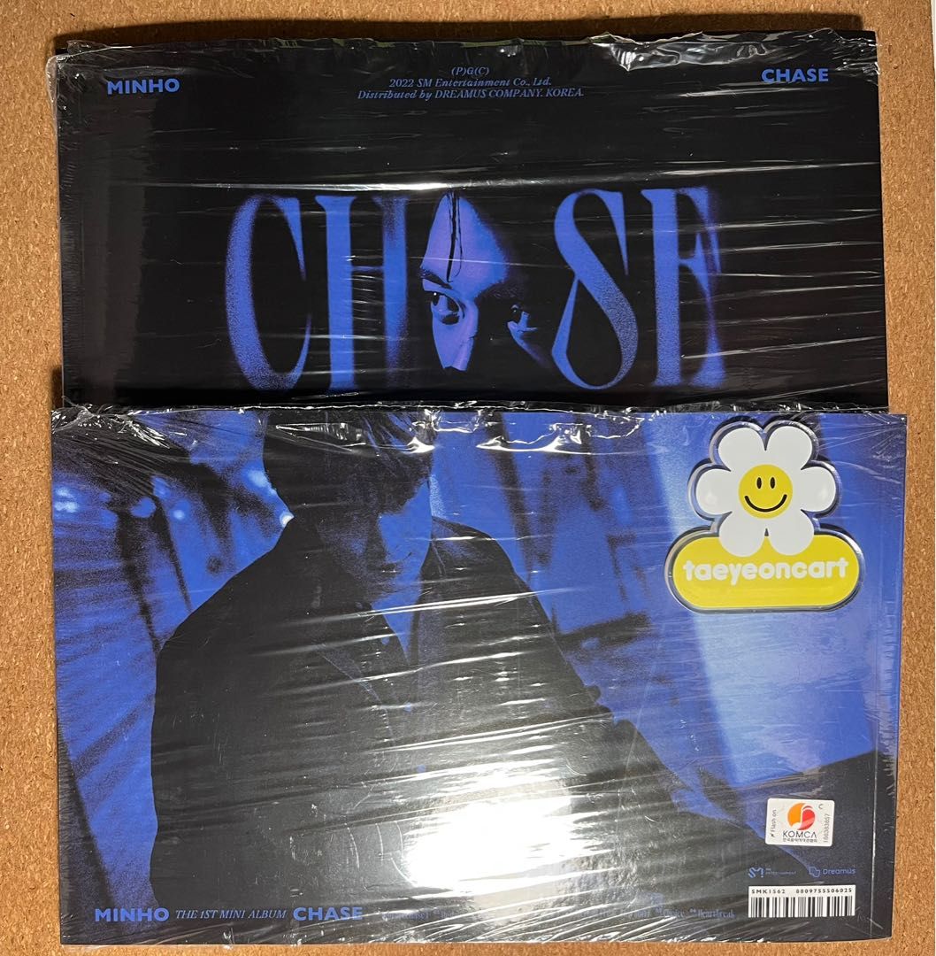 SHINee Minho Chase (Beginning Ver) Unsealed Album PB + CD with 2 Folded ...