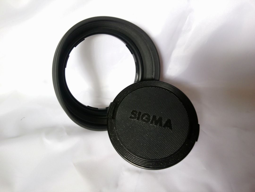 Sigma 72mm Front Lens Cap, Twist On Mount with Rubber Hood Shade ...