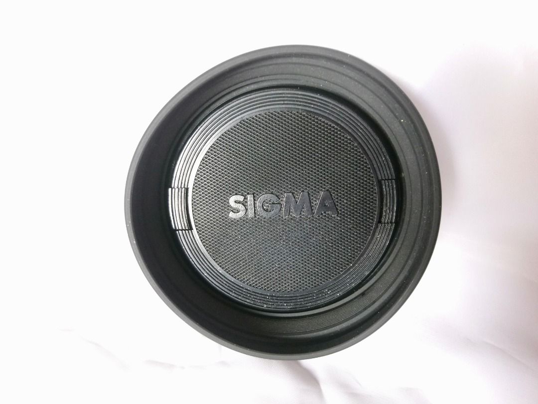Sigma 72mm Front Lens Cap, Twist On Mount with Rubber Hood Shade ...