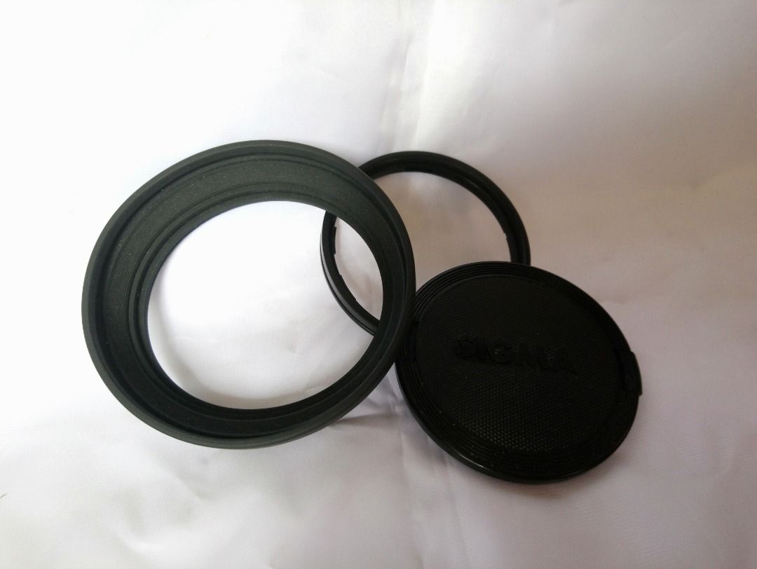 Sigma 72mm Front Lens Cap, Twist On Mount with Rubber Hood Shade ...