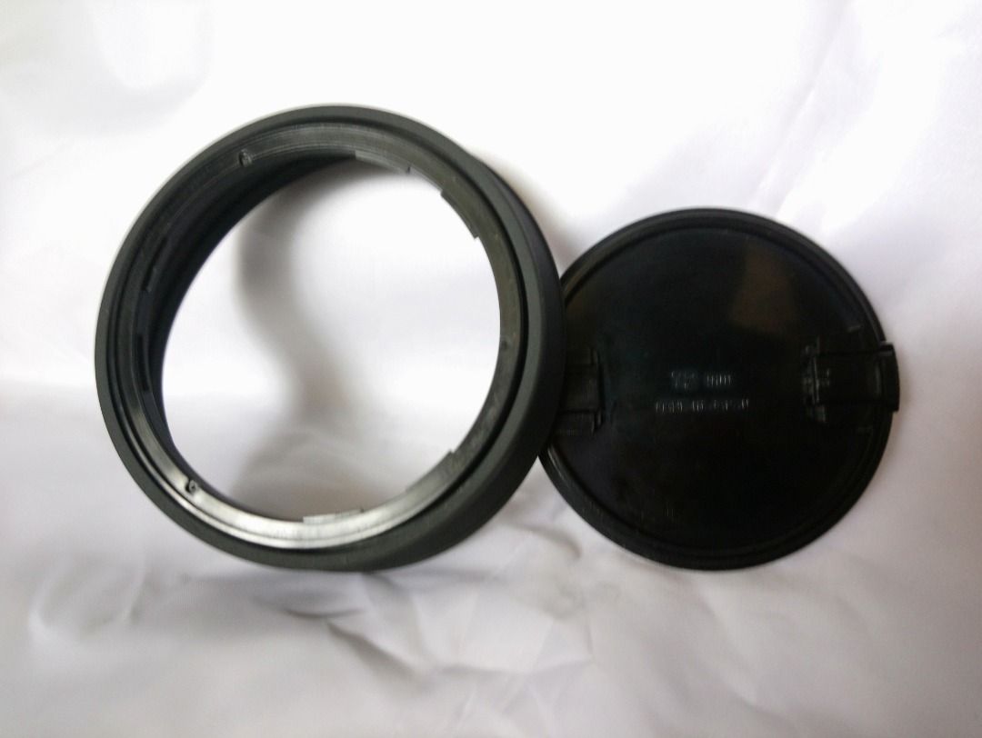 Sigma 72mm Front Lens Cap, Twist On Mount with Rubber Hood Shade ...