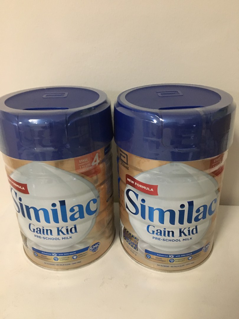 Similac Gain Kid Stage 4, Babies & Kids, Nursing & Feeding, Weaning ...