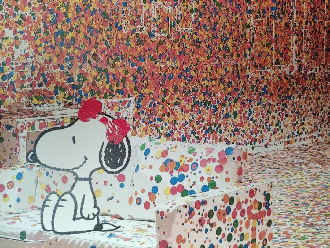Snoopy x Dots Death nyc Lithograph Signed Numbered, Furniture & Home ...