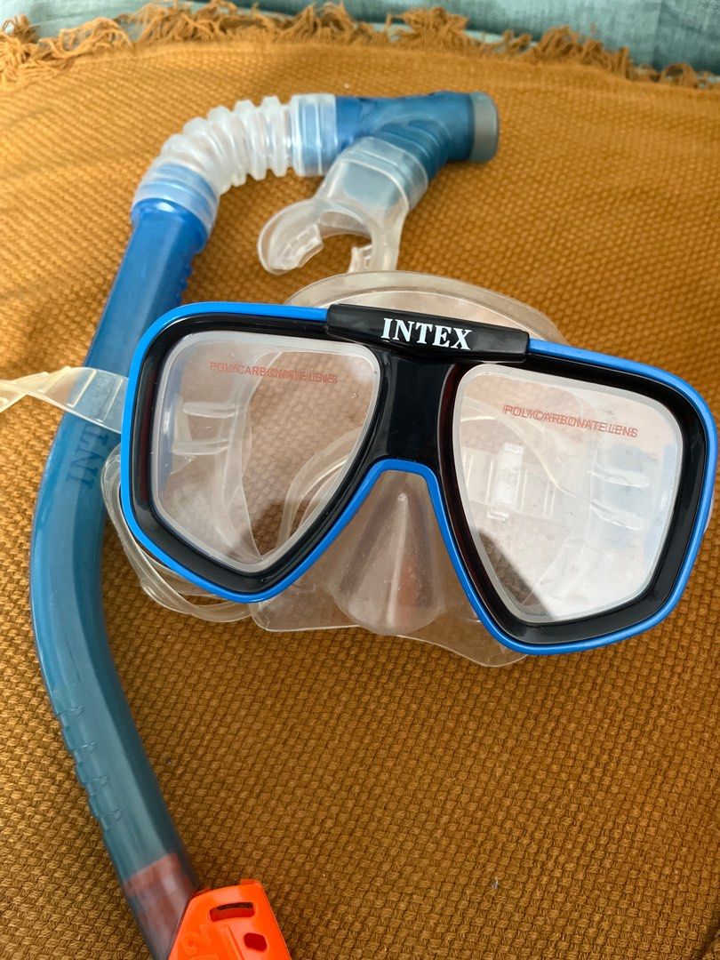 Snorkeling goggles and tubes, Sports Equipment, Sports & Games, Water ...