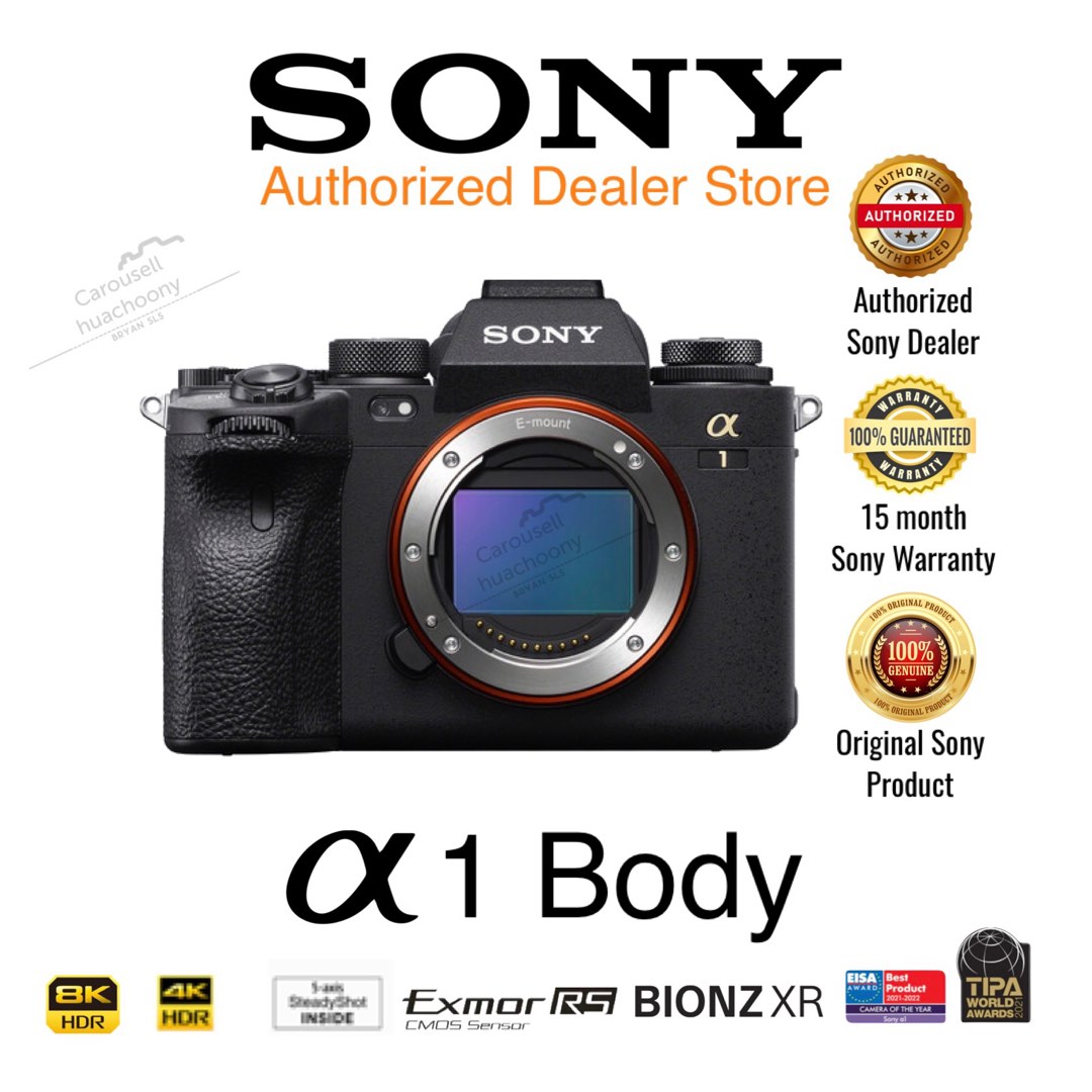SONY A1 BODY | A1 | ALPHA 1 | ILCE-1, Photography, Cameras on Carousell