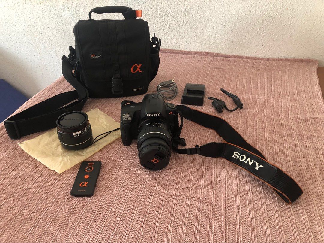 Sony alpha 290, Photography, Cameras on Carousell