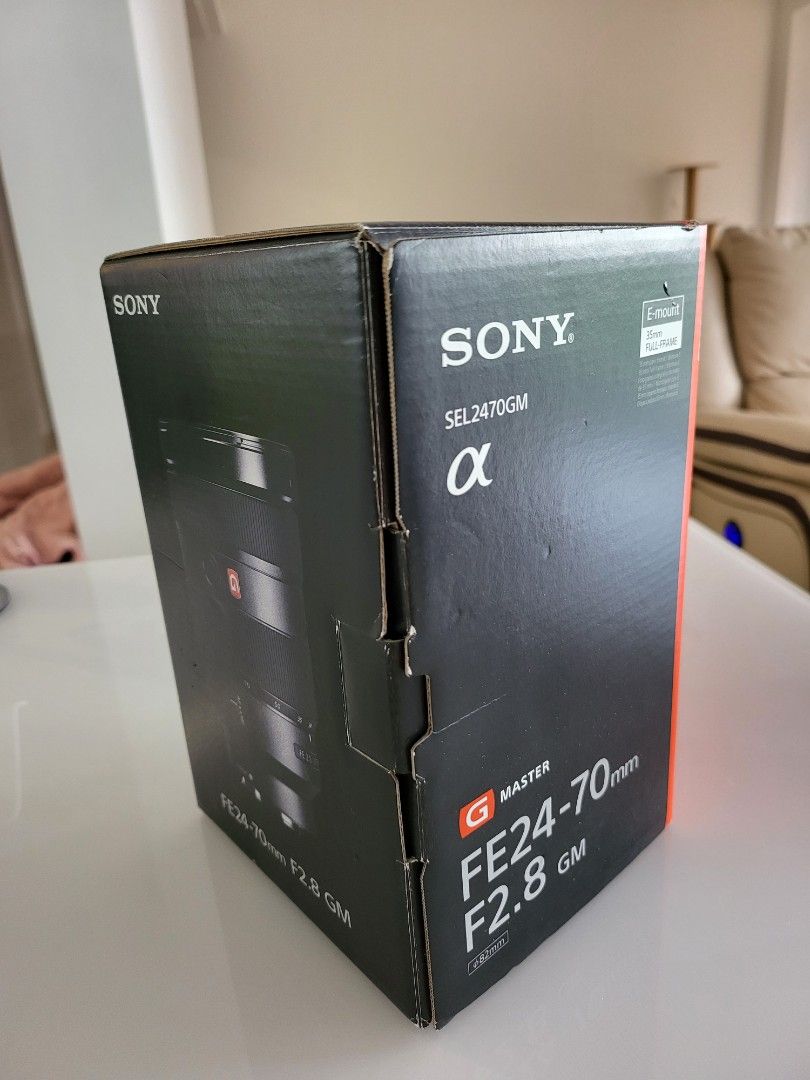 Sony SEL2470GM 24-70mm f2.8 G Master, Photography, Lens & Kits on Carousell