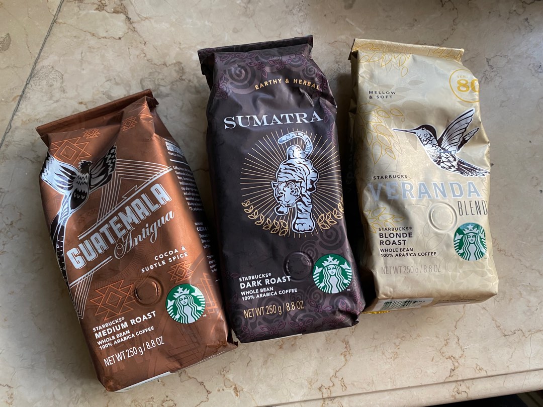 Starbucks Reserve Coffee Beans 250g, Food & Drinks, Beverages on Carousell