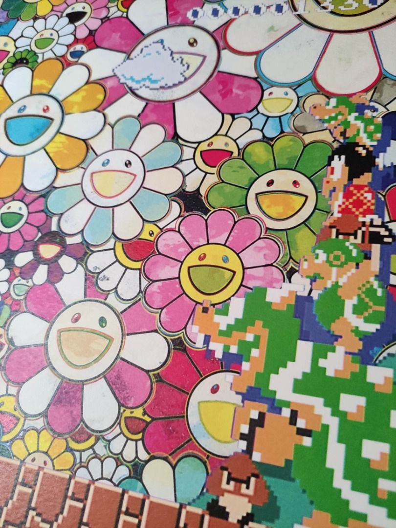 Super Mario Wonderland Death nyc Lithograph Signed Numbered, Furniture ...