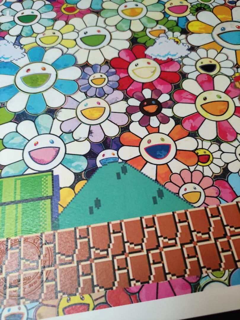 Super Mario Wonderland Death nyc Lithograph Signed Numbered, Furniture ...