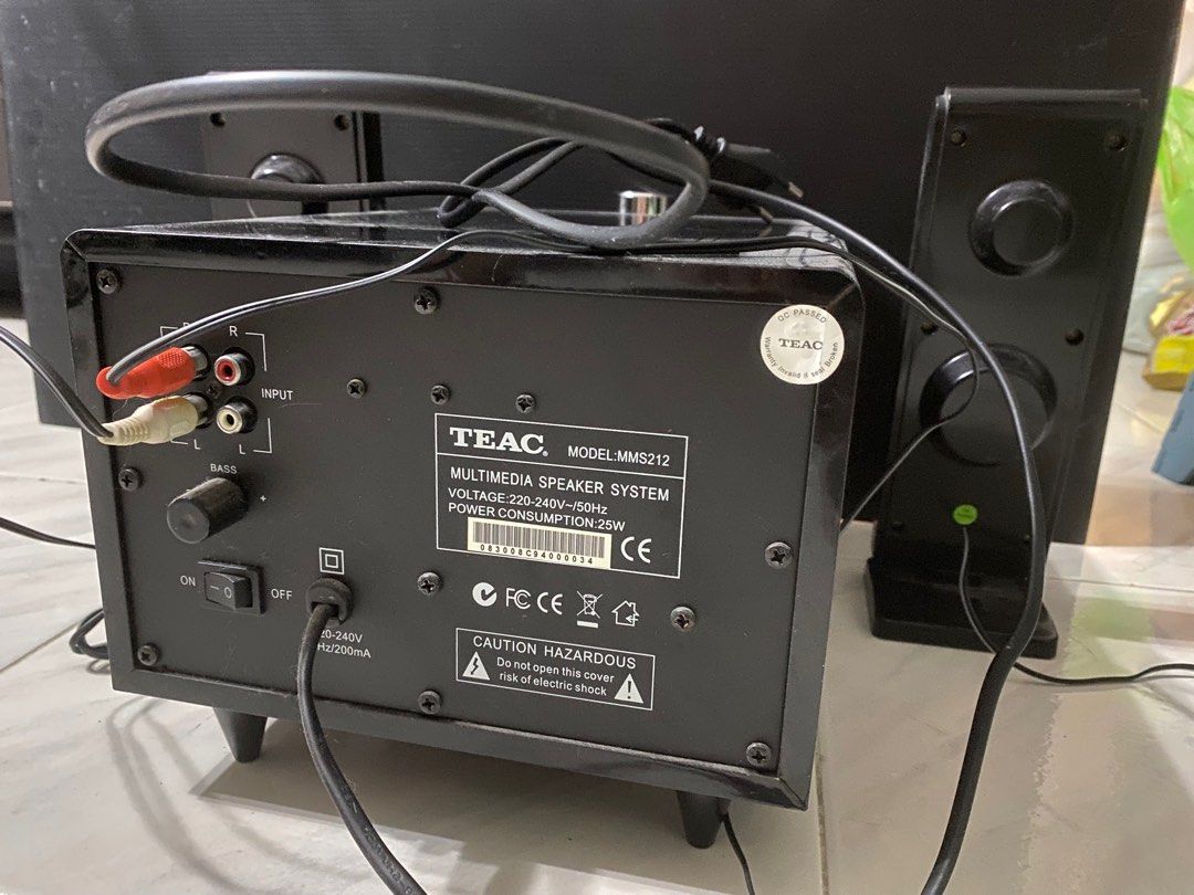 TEAC, Multimedia Speaker System, Audio, Soundbars, Speakers ...