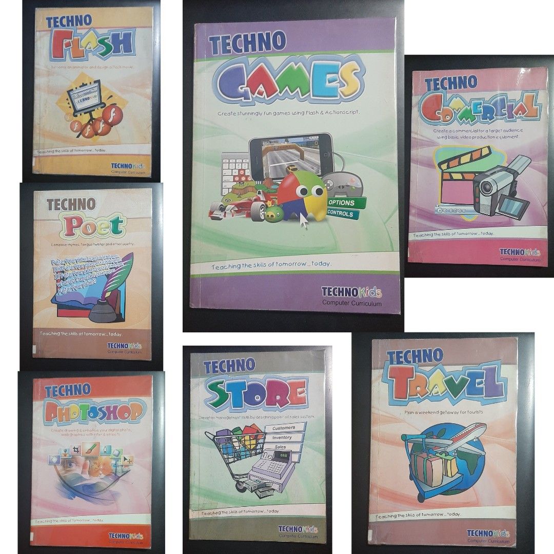 TECHNO Textbooks Commercial Flash Games Poet Photoshop Store Travel ...