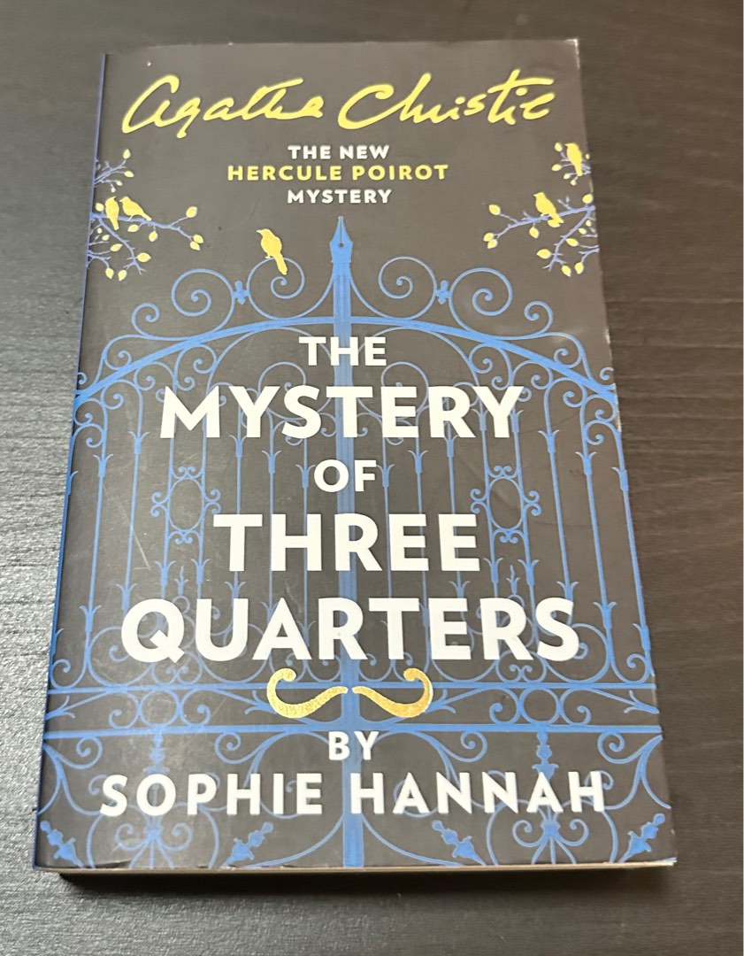 The Mystery of Three Quaters by Sophie Hannah, Hobbies & Toys, Books ...