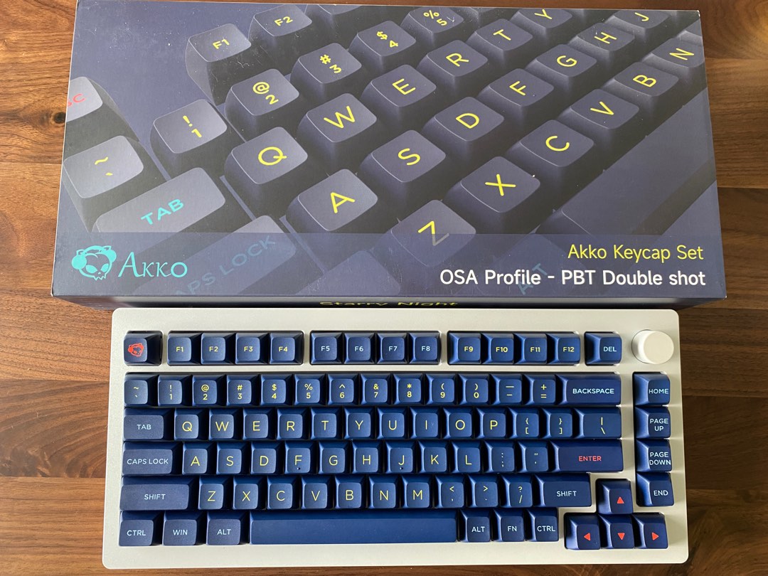 AKKO OSA STARRY NIGHT Keycaps for mechanical Keyboard, Computers & Tech ...
