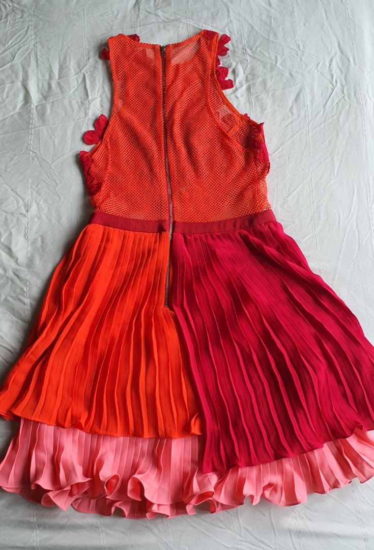 Three Floor Red Dress, Women's Fashion, Dresses & Sets, Dresses on ...