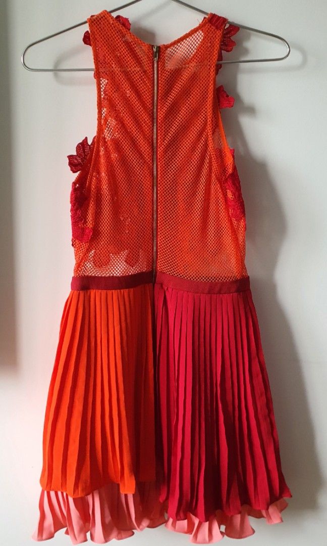 Three Floor Red Dress, Women's Fashion, Dresses & Sets, Dresses on ...