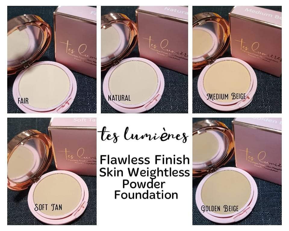 TLC Flawless Finish Skin Weighless Powder Foundation covers ...