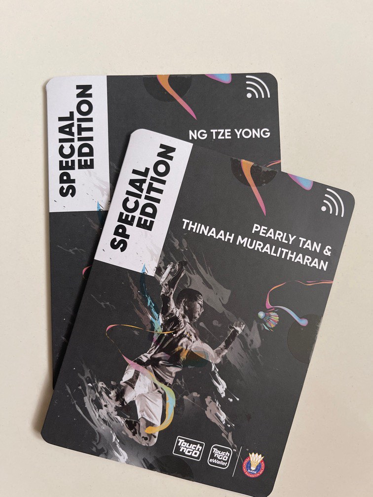 TNG TOUCH N GO NFC CARD LIMITED EDITION (PETRONAS MALAYSIA OPEN 2023 ...