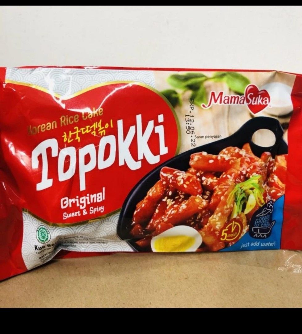 Topoki (halal), Food & Drinks, Rice & Noodles on Carousell