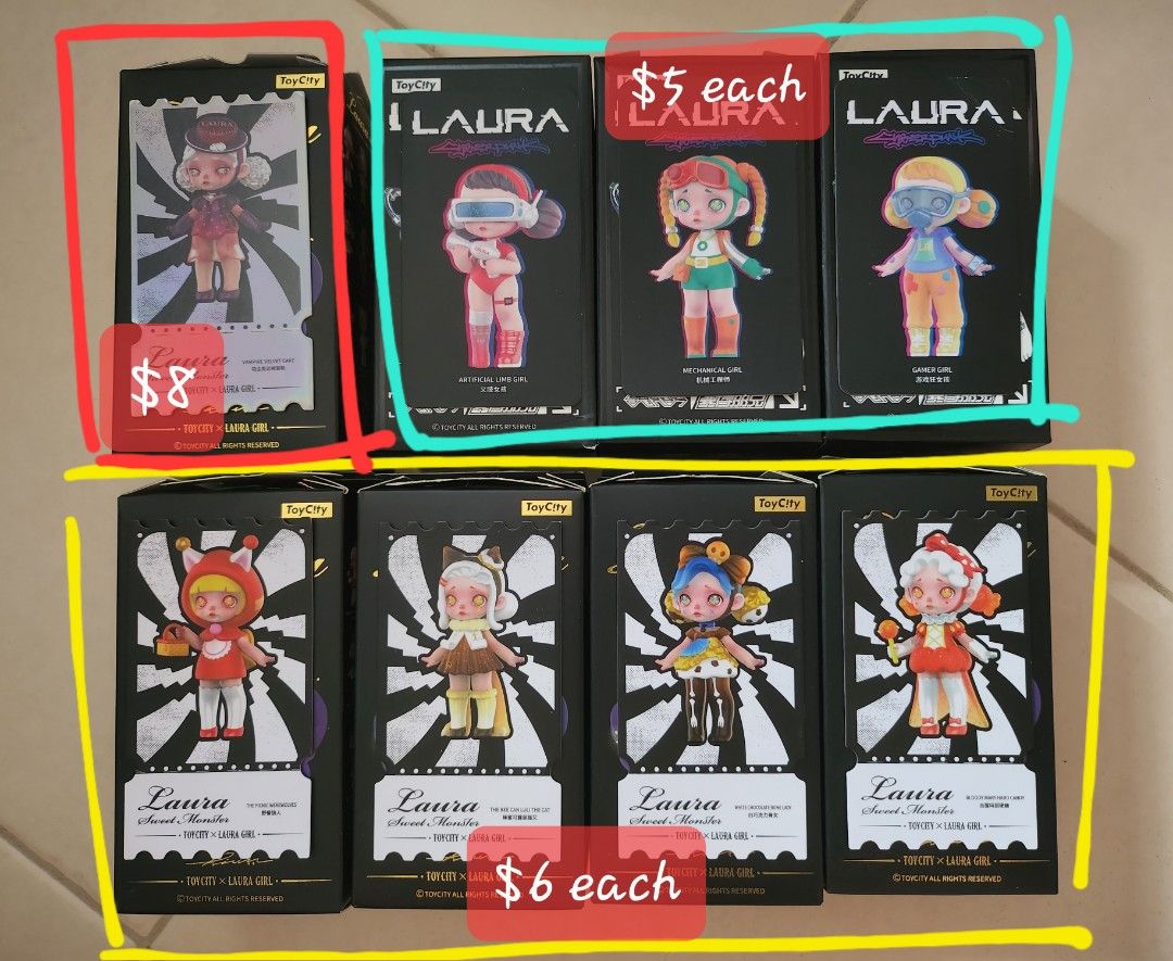 Toy City Laura Blind Box, Hobbies & Toys, Toys & Games on Carousell