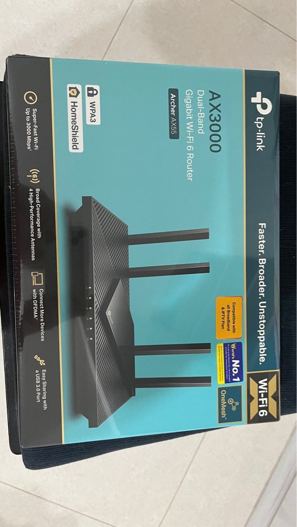 Tp Link Ax Router Wifi Archer Ax Computers Tech Office Business Technology On