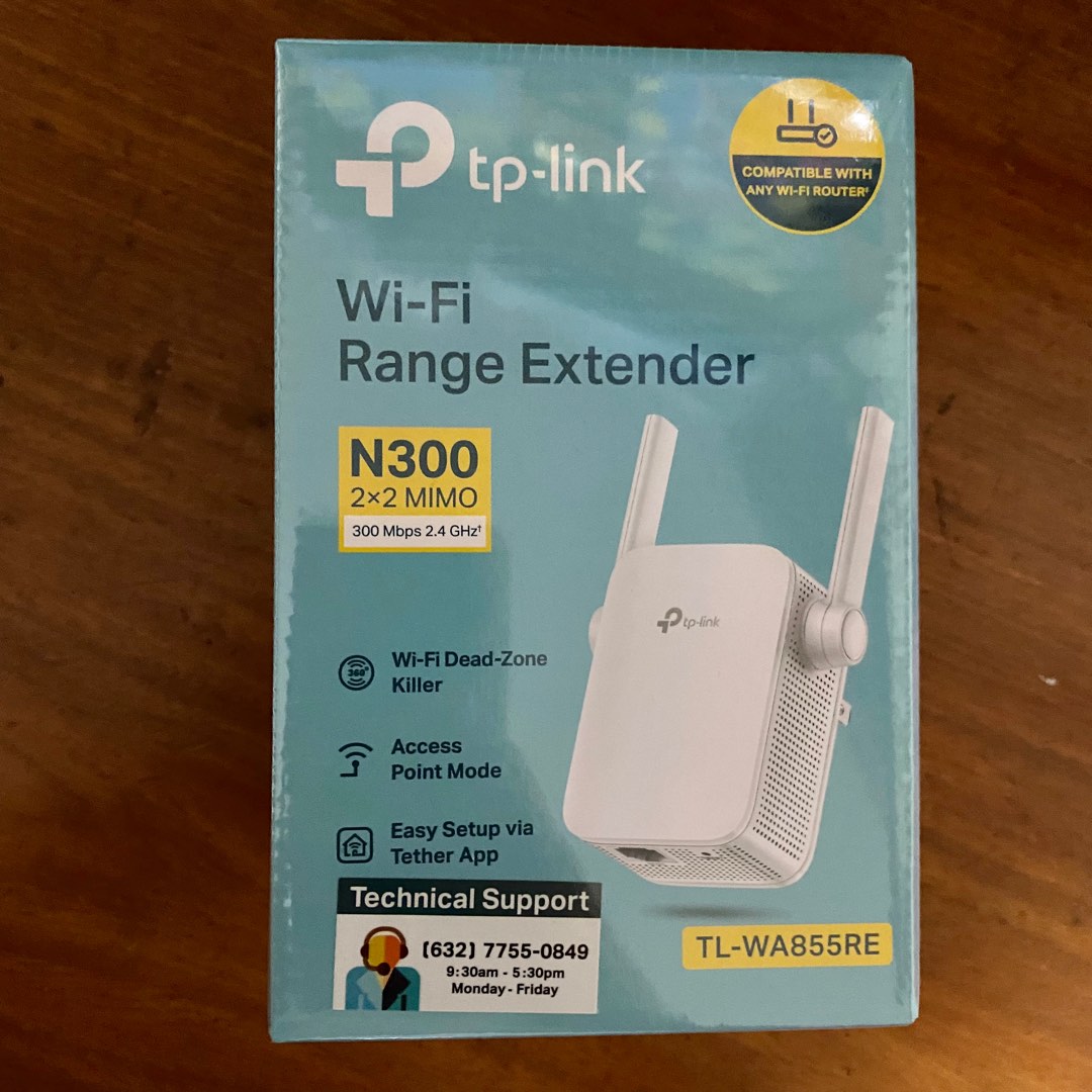 TP-Link TL-WA855RE Wi-Fi Range Extender | WiFi Extender | WiFi Repeater ...