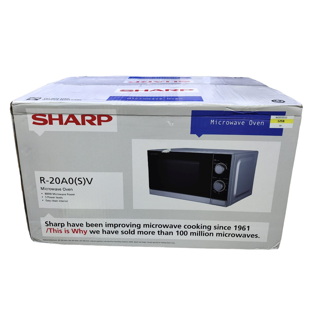 TP-SHARP R-20AO MICROWAVE OVEN, TV & Home Appliances, Kitchen ...