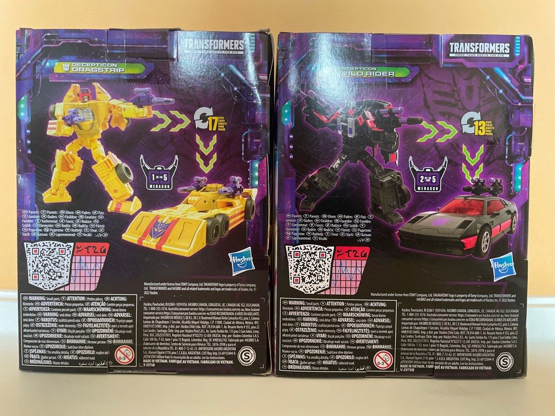 Transformers Legacy - (Menasor) Motormaster , Dragstrip , Wildrider ...