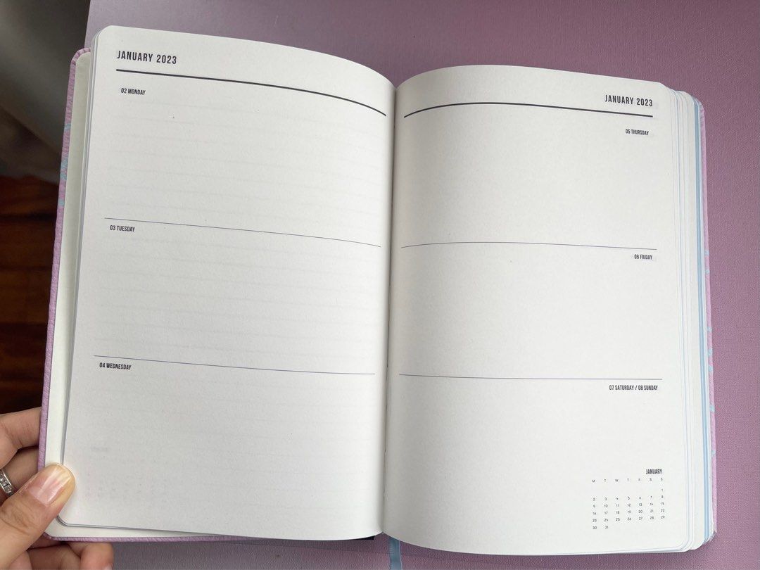 Typo 2023 Weekly Diary, Hobbies & Toys, Stationary & Craft, Stationery ...