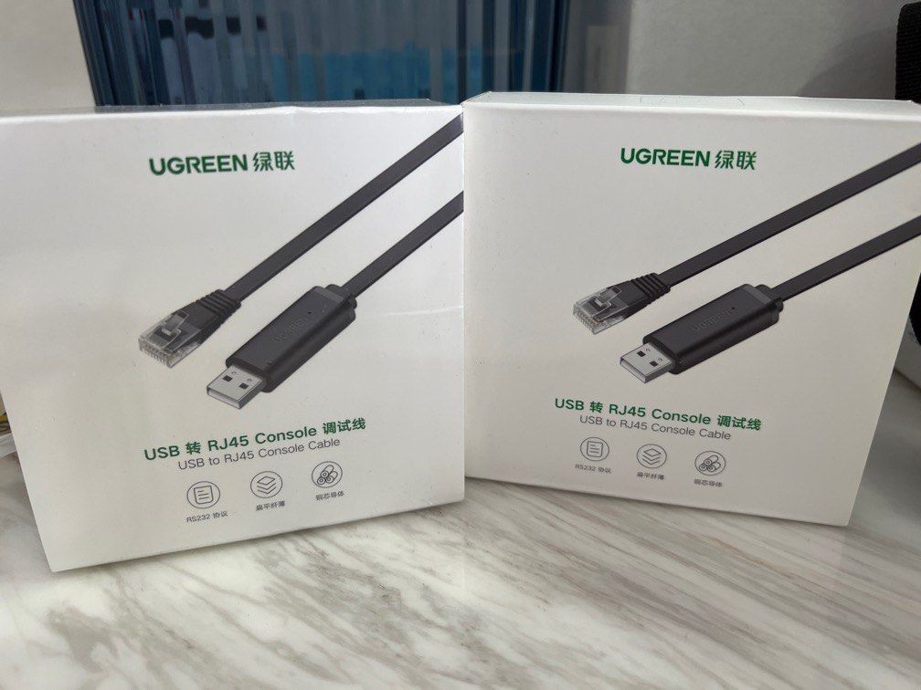 USB to RJ45 console cable, Computers & Tech, Parts & Accessories ...