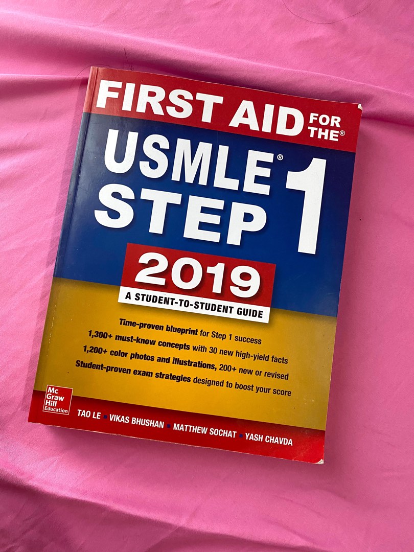 USMLE STEP 1 FIRST AID 2019 edition, Hobbies & Toys, Books & Magazines ...