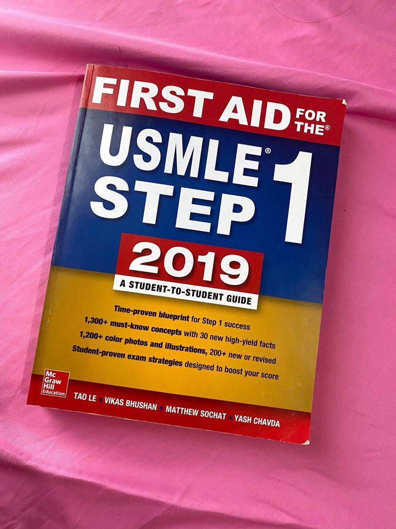 USMLE STEP 1 FIRST AID 2019 edition, Hobbies & Toys, Books & Magazines ...