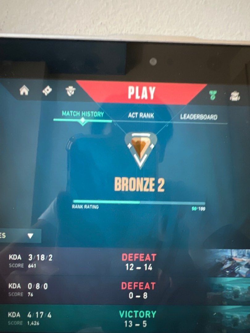 Valorant Bronze 2 Account, Video Gaming, Video Games, Others on Carousell